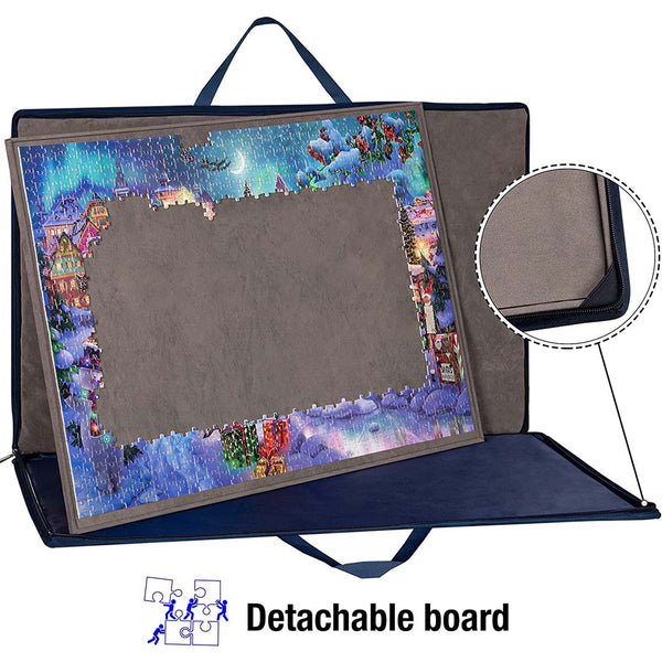 Folding Puzzle Board with 4 Sorting Trays for 1000 Piece Puzzles ...